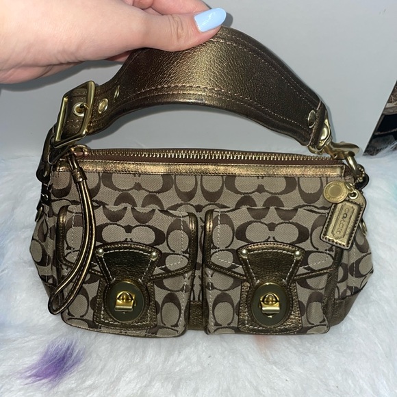Coach | Bags | Coach 65th Anniversary Legacy Signature Shoulder Bag | Poshmark